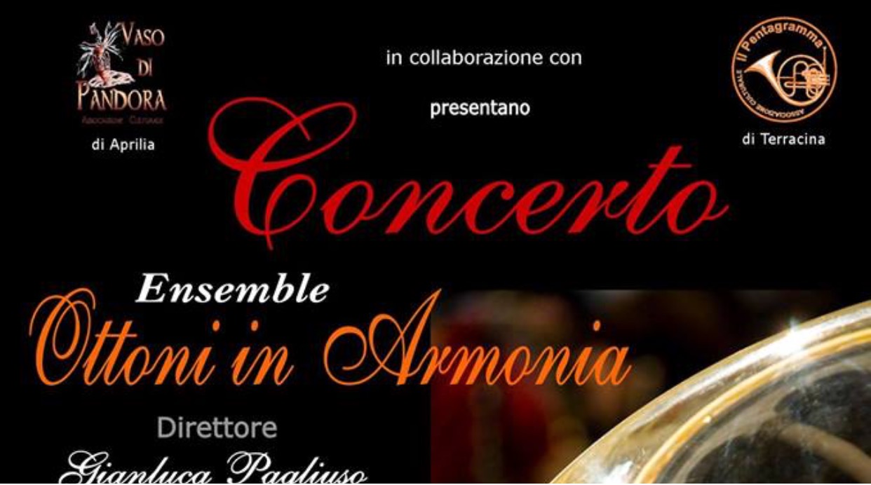 Concerto dell'Ensemble "Ottoni in armonia" con il Direttore d'orchestra ...